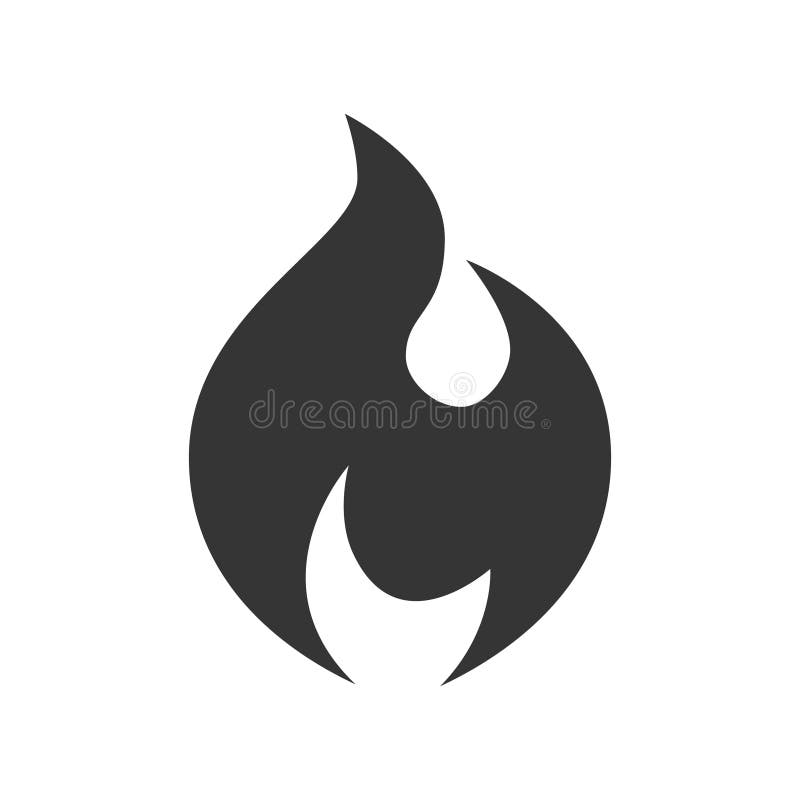 Black White Fire Emoji Stock Illustrations – 343 Black White Fire Emoji ...