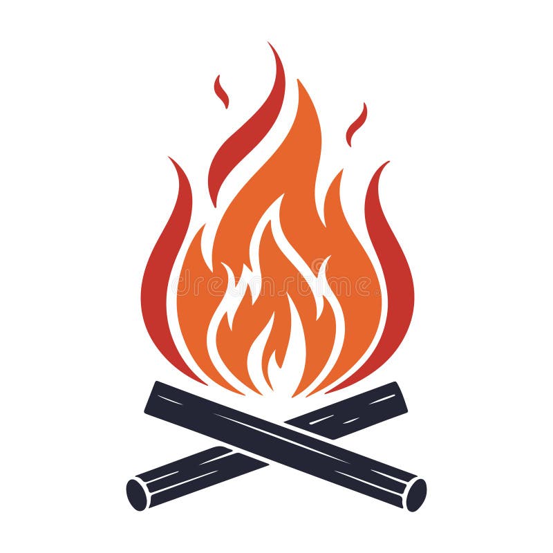 Fire Icon Vector Illustration Design Stock Vector - Illustration of ...