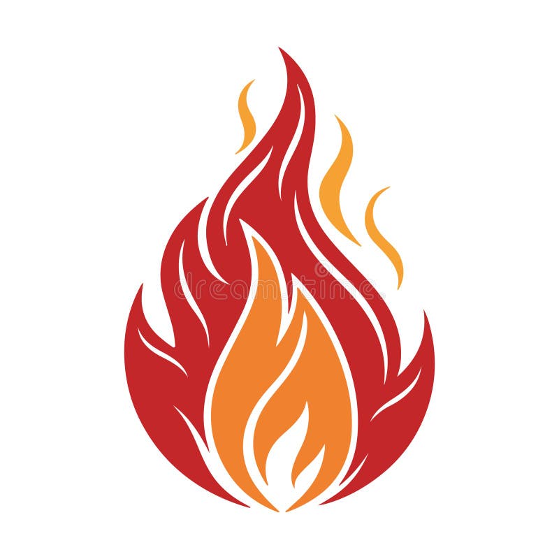 Fire Icon Vector Illustration Design Stock Vector - Illustration of ...