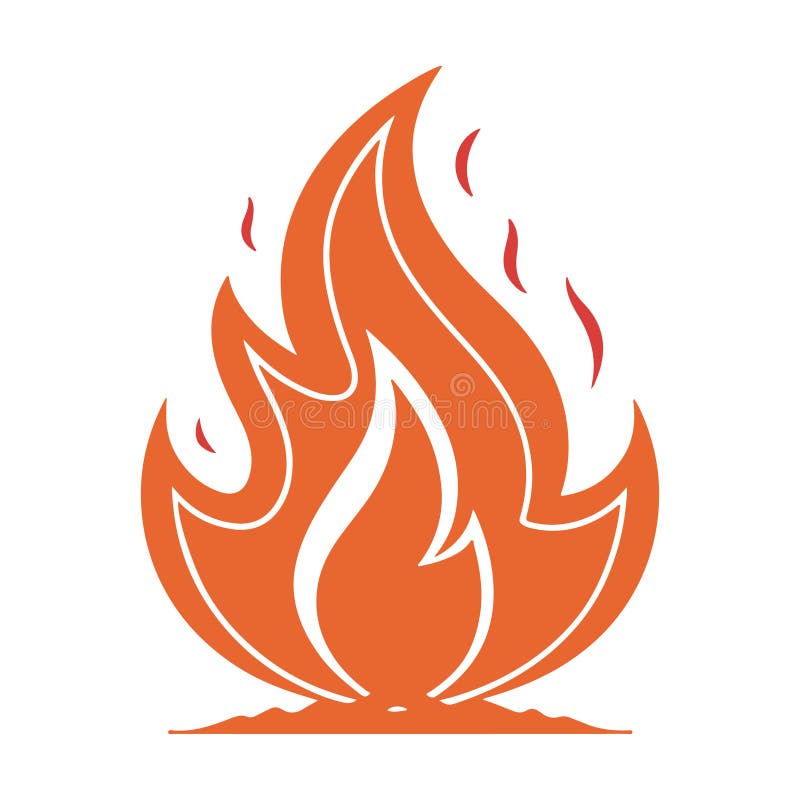 Fire Icon Vector Illustration Design Stock Vector - Illustration of ...