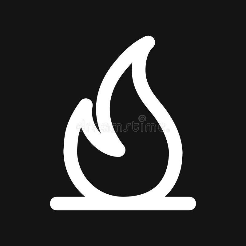 Fire Icon Vector. Icon Illustration for Logo Design Stock Illustration ...