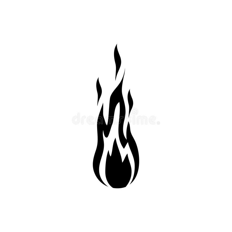 Fire Icon Vector Set. Flame Illustration Sign Collection. Burn Symbol ...