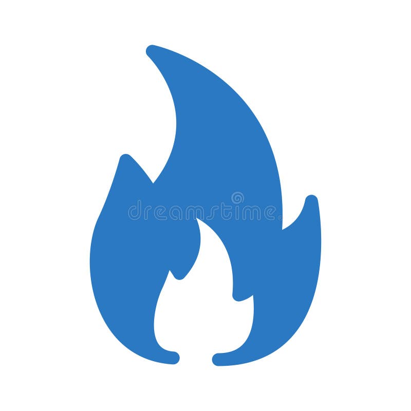 Fire Vector Glyph Color Icon Stock Vector - Illustration of medical ...