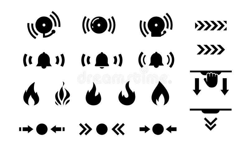 Fire Alarm Pull Down Symbol Stock Illustrations – 52 Fire Alarm Pull ...