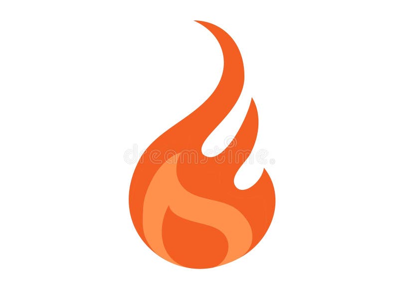 Fire Icons Set. Fire Symbol Set. Illustration Stock Illustration ...