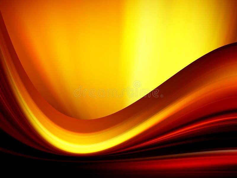 Fire illustration wave stock illustration. Illustration of colors - 7669803