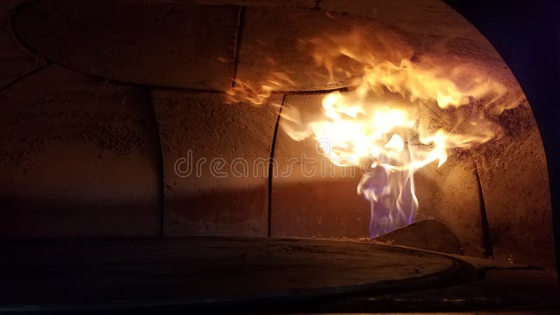 Fire stock image. Image of oven, fire, wood, inside - 101139361