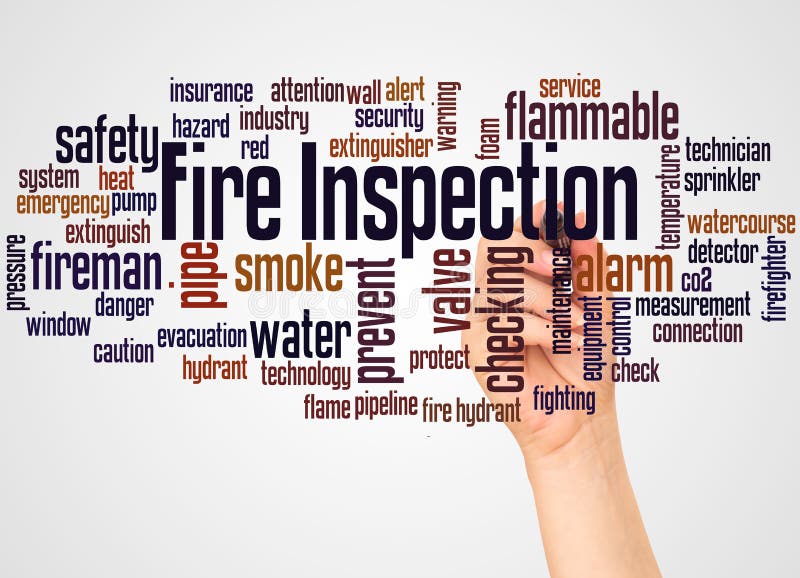 Fire Inspection Abstract Concept Vector Illustration. Stock Vector ...
