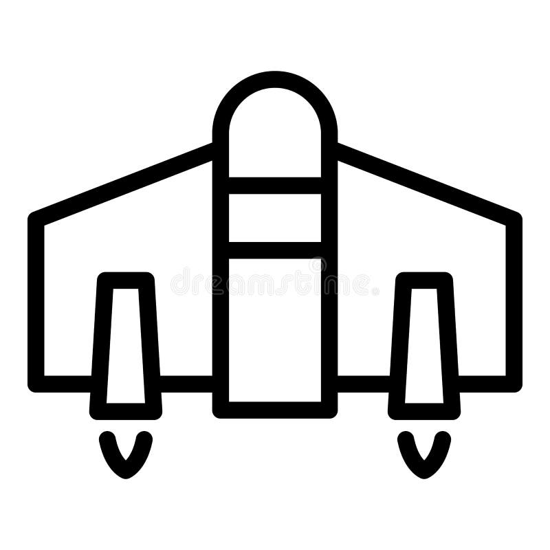Jetpack Outline Stock Illustrations – 228 Jetpack Outline Stock ...