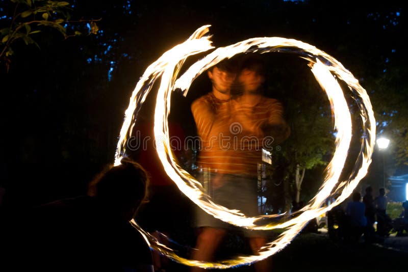 Fire jugglers editorial photography. Image of heat, festive - 25307787