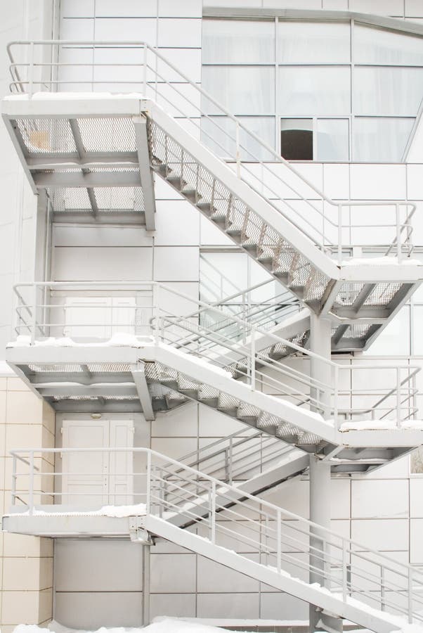 Fire ladder stock image. Image of summer, passage, metal - 13387907