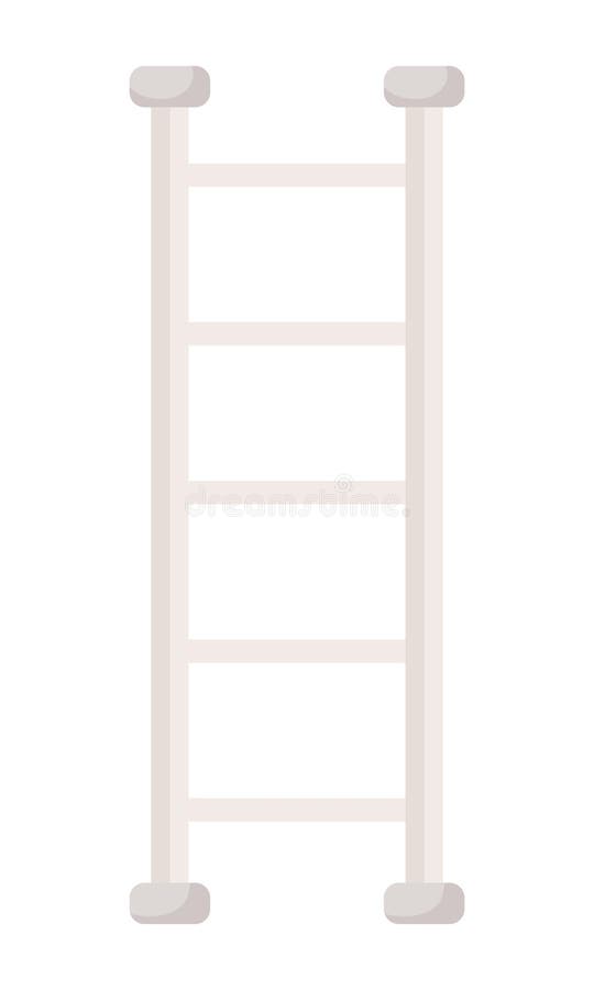 Fire Ladder Firefighter Equipment Stock Vector - Illustration of escape ...