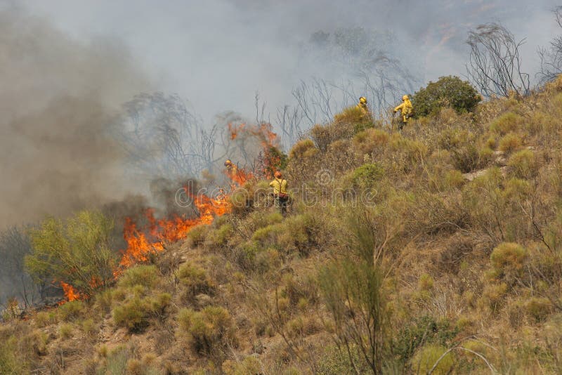 Fire land stock image. Image of aircraft, danger, burn - 173749875