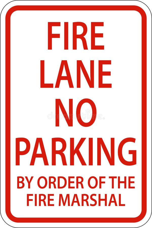 Fire Lane Stock Illustrations – 481 Fire Lane Stock Illustrations ...