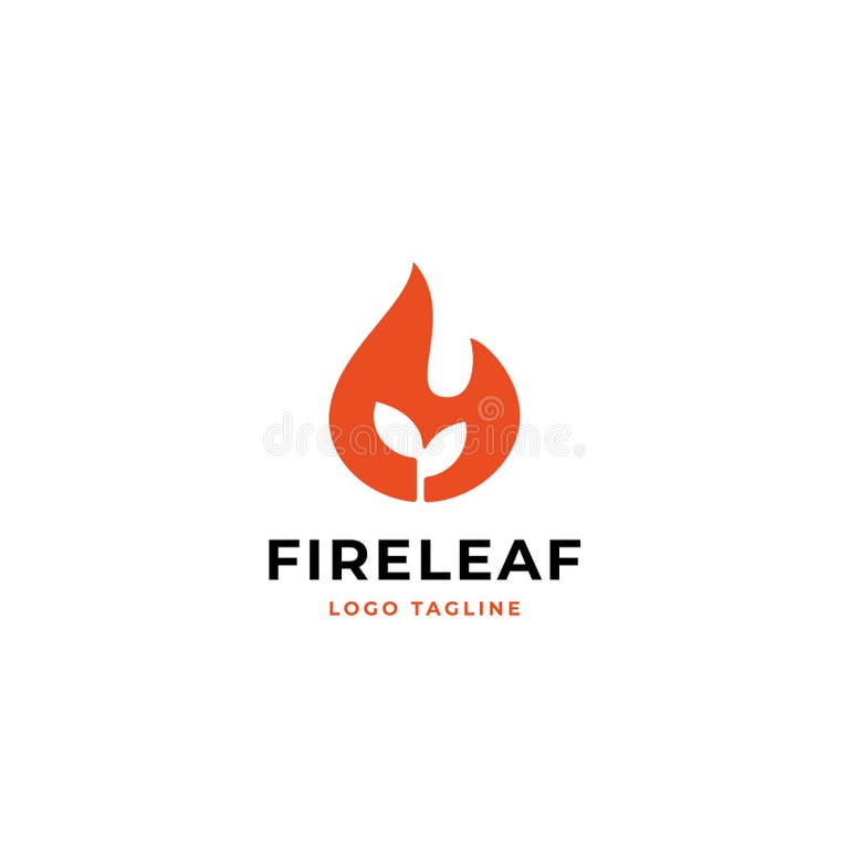 Fire Leaf Logo Stock Illustrations – 6,503 Fire Leaf Logo Stock ...