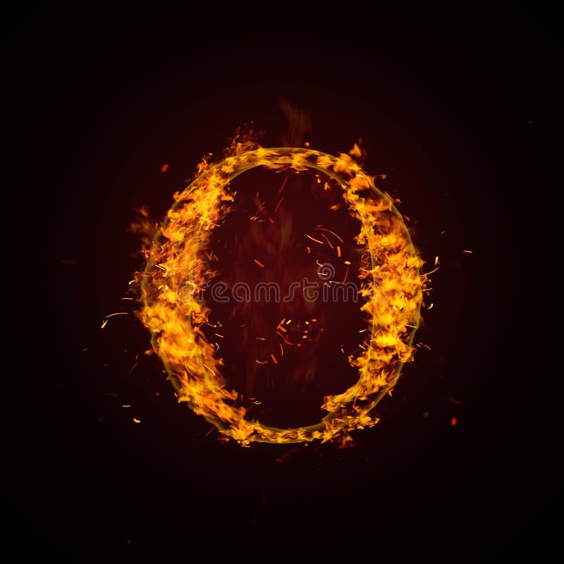 Fiery font stock illustration. Illustration of ignite - 3538284