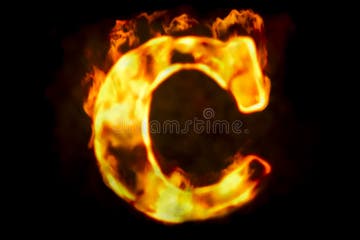 Fire Letter C Stock Illustrations – 423 Fire Letter C Stock ...