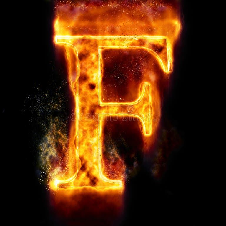 Fire Letter F Stock Illustrations – 639 Fire Letter F Stock ...