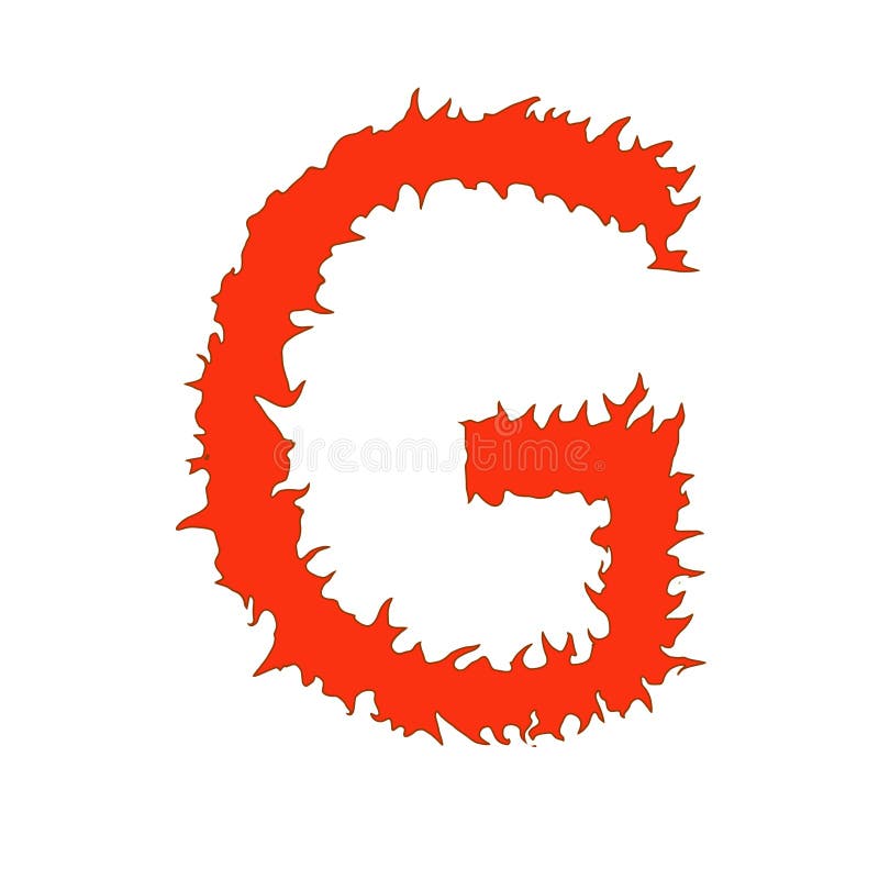 Fire Letter G Stock Illustrations – 409 Fire Letter G Stock ...