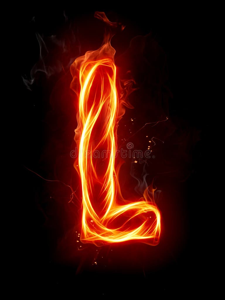 Letter L Fire Stock Illustrations – 275 Letter L Fire Stock ...