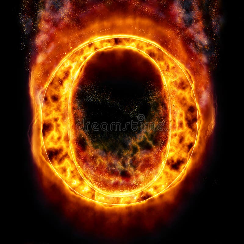 Letter O Fire Stock Illustrations – 287 Letter O Fire Stock ...