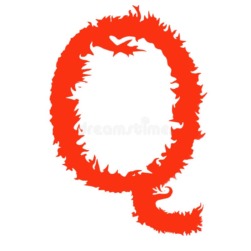 Fire Letter Q Stock Illustrations – 230 Fire Letter Q Stock ...