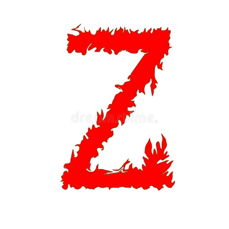 Fire Letter Z Stock Illustrations – 224 Fire Letter Z Stock ...