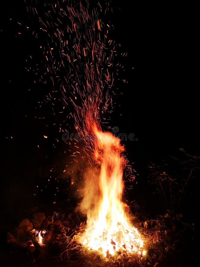 The fire of life , stock photo. Image of symbol, life - 153687196