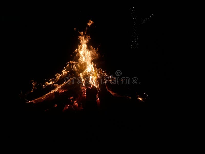 Fire and lights stock photo. Image of cool, fire, lights - 166268652