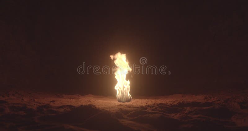 Fire Like Flamethrower Shot or Fire-breathing Dragon S Flames. 4K Stock ...