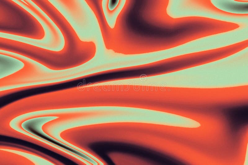 Fire Liquid Iridescent Background. Iridescent Chrome Wavy Gradient ...