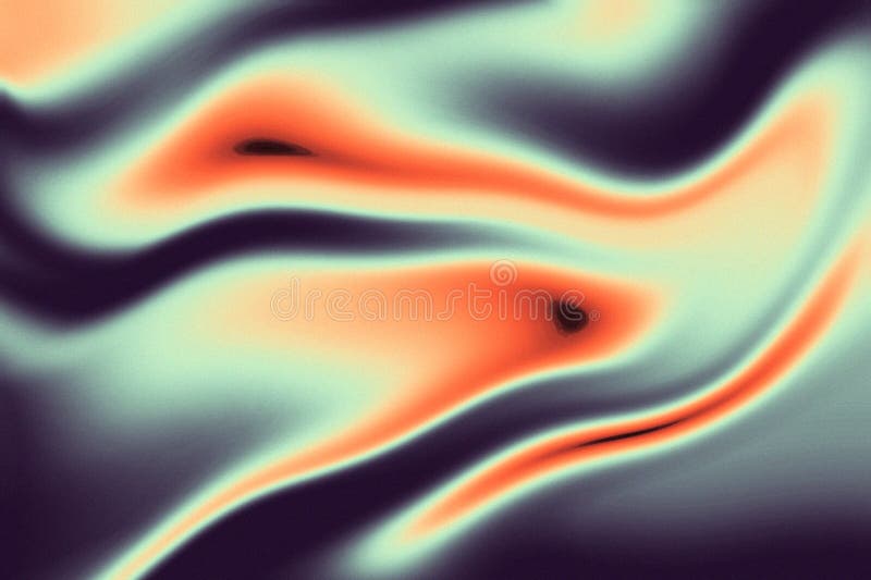 Fire Liquid Iridescent Background. Iridescent Chrome Wavy Gradient ...