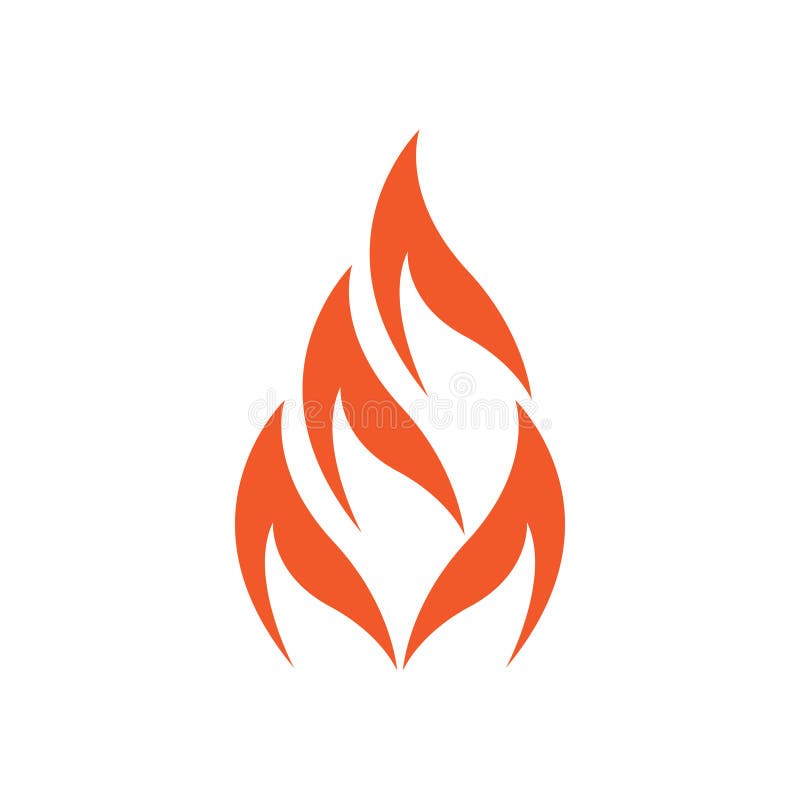 Fire Logo Design Illustration and Fire Symbol Stock Vector ...