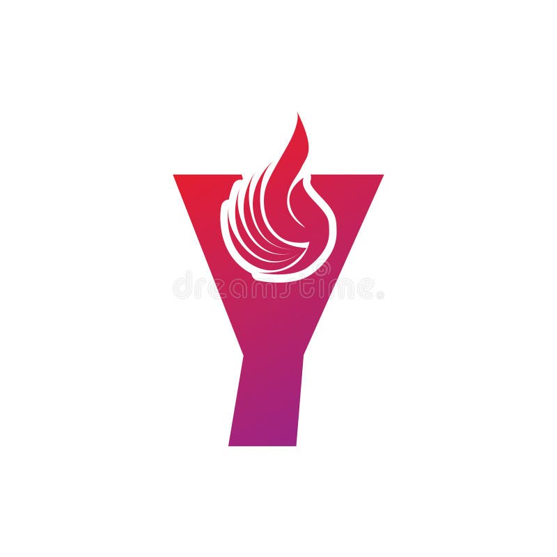 Fire Logo Design and Letters Stock Vector - Illustration of emblem ...