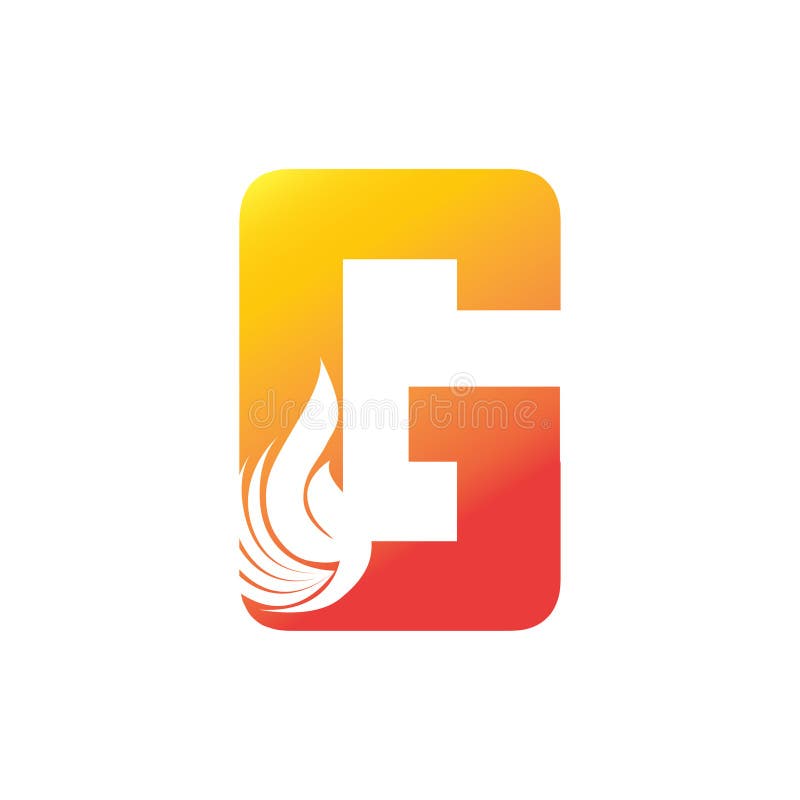 Fire Logo Design and Letters Stock Vector - Illustration of identity ...