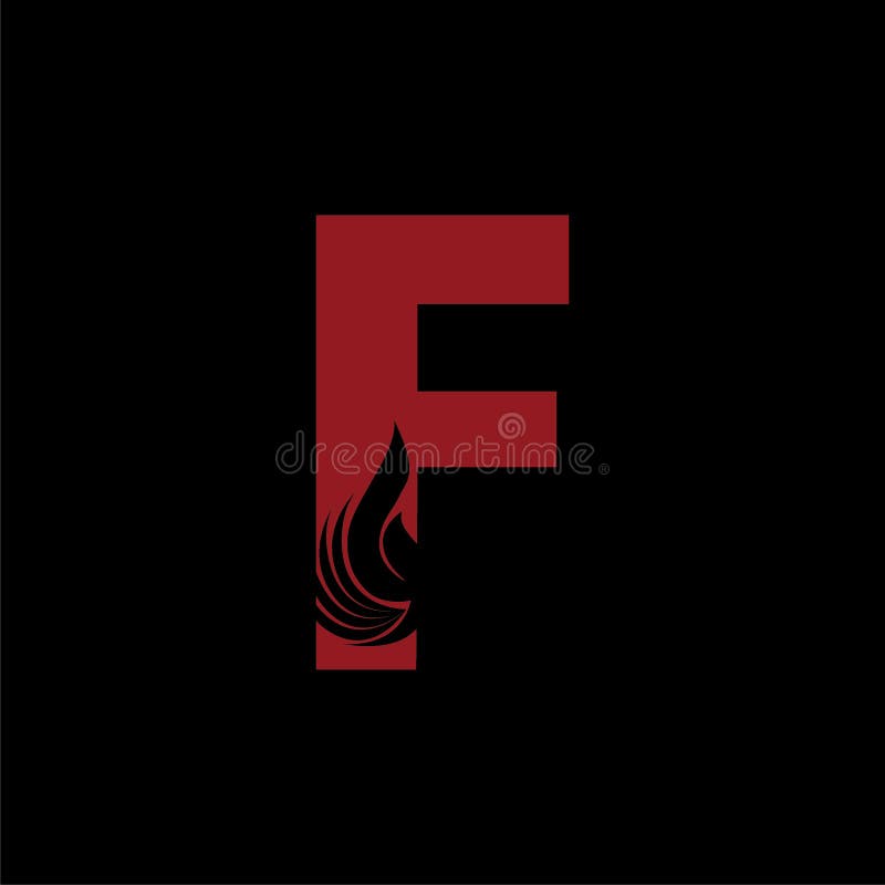 Fire Logo Design and Letters Stock Vector - Illustration of blaze ...