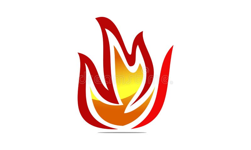 Fire Diamond Logo Design Template Stock Vector - Illustration of heat ...