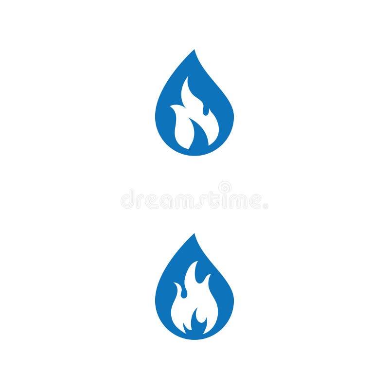 Fire Logo Modern Simple Gradient. Flame Logo Clean Simple Stock Vector ...