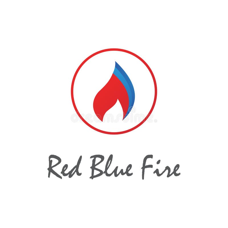 Fire Logo Modern Simple Gradient. Flame Logo Clean Simple Stock ...