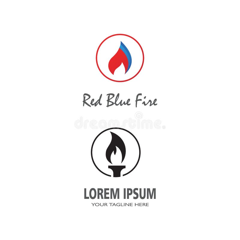 Fire Logo Modern Simple Gradient. Flame Logo Clean Simple Stock Vector ...