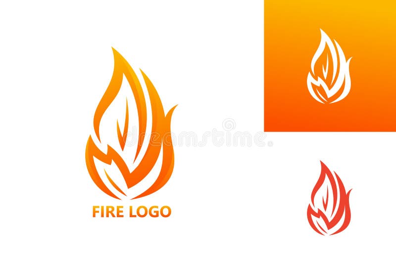 Fire Logo Template Design Vector, Emblem, Design Concept, Creative ...
