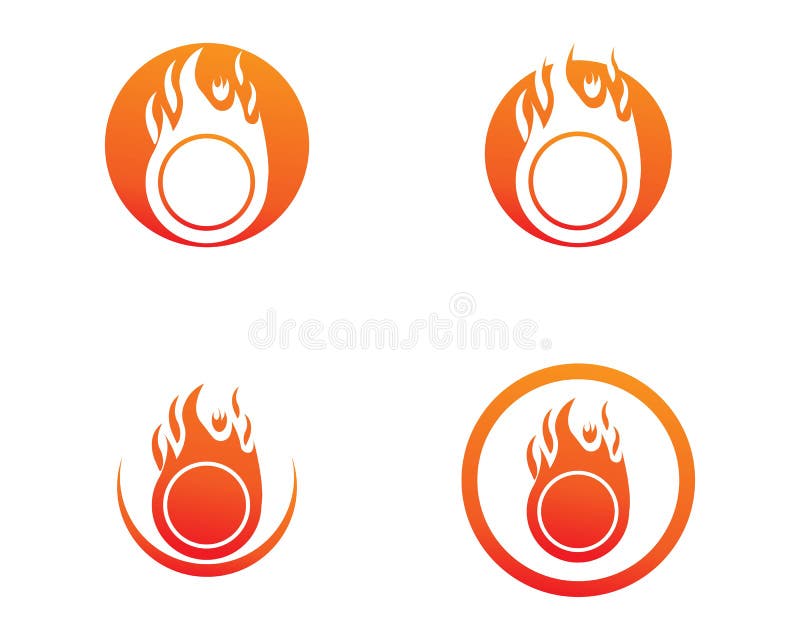 Fire logo vector stock illustration. Illustration of passion - 175874178