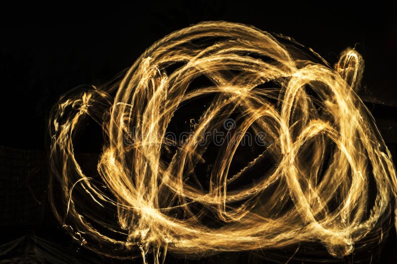 Fire stock image. Image of long, light, spark, whit, cityscape - 64186199