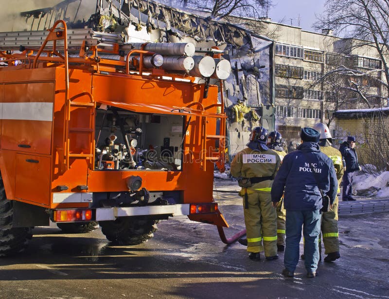 Fire machine editorial photo. Image of courage, loss - 37354646