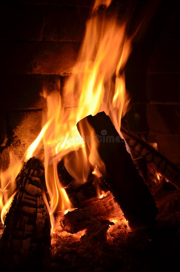 Fire is the Main Phase of the Combustio Stock Photo - Image of burning ...