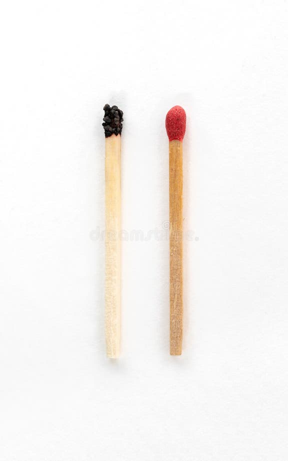 Fire Matches Pile on White. Red Phosphorus Heads Stock Image - Image of ...
