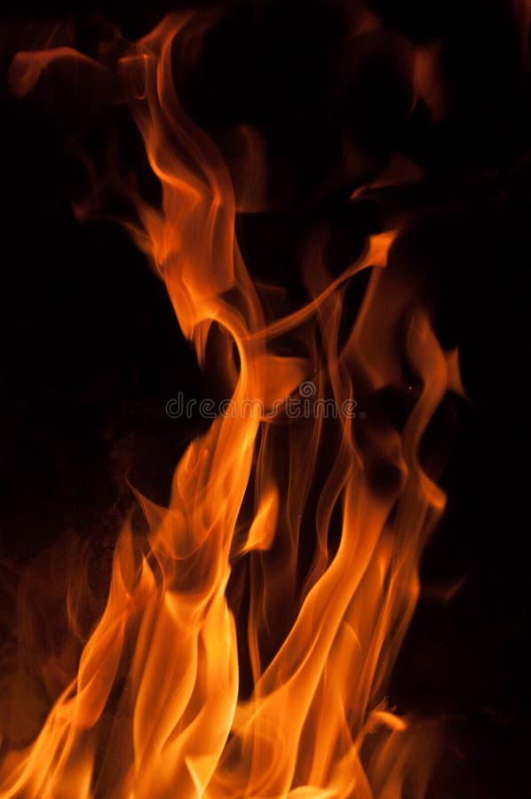 Fire Orange Beaty Orange Color Stock Image - Image of beaty, objects ...