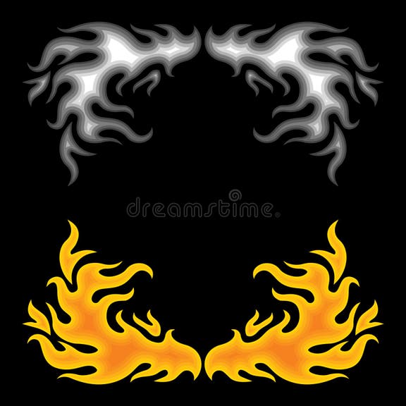 Black Fire Over Stock Illustrations – 3,021 Black Fire Over Stock ...