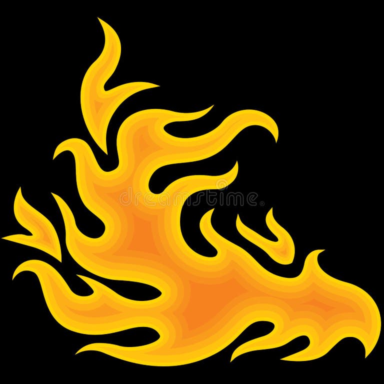 Black Fire Over Stock Illustrations – 5,364 Black Fire Over Stock ...