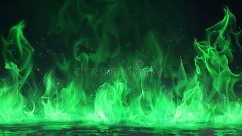 Fire Overlay with Realistic Embers and Smoke. Flying Spark Light ...
